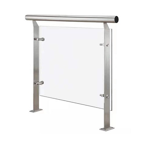 Stainless Steel Glass Railing Systems Flat Bar Baluster Post,Handrail ...