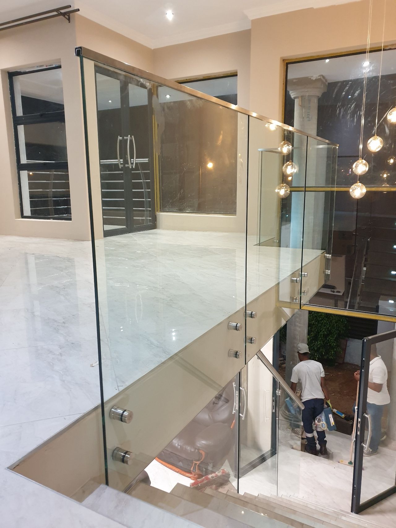 316 Brushed Stainless Steel Standard 2" Glass Rail Standoff Fitting ...