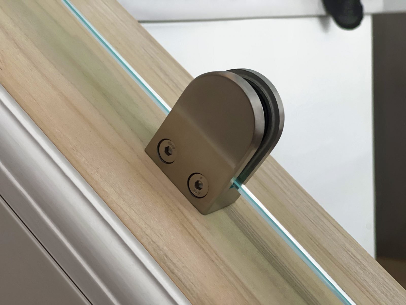 Glass Fence Clamp Balustrade Fitting Stainless Steel Glass Clamps