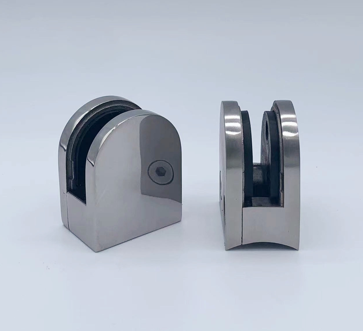 Glass Fence Clamp Balustrade Fitting Stainless Steel Glass Clamps