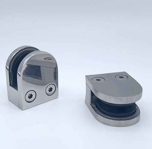 Glass Fence Clamp Balustrade Fitting Stainless Steel Glass Clamps