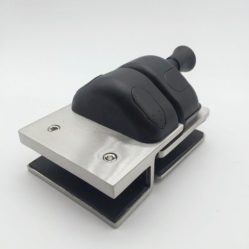 Stainless Steel ﻿Swimming Pool Glass Door Lock - With Key