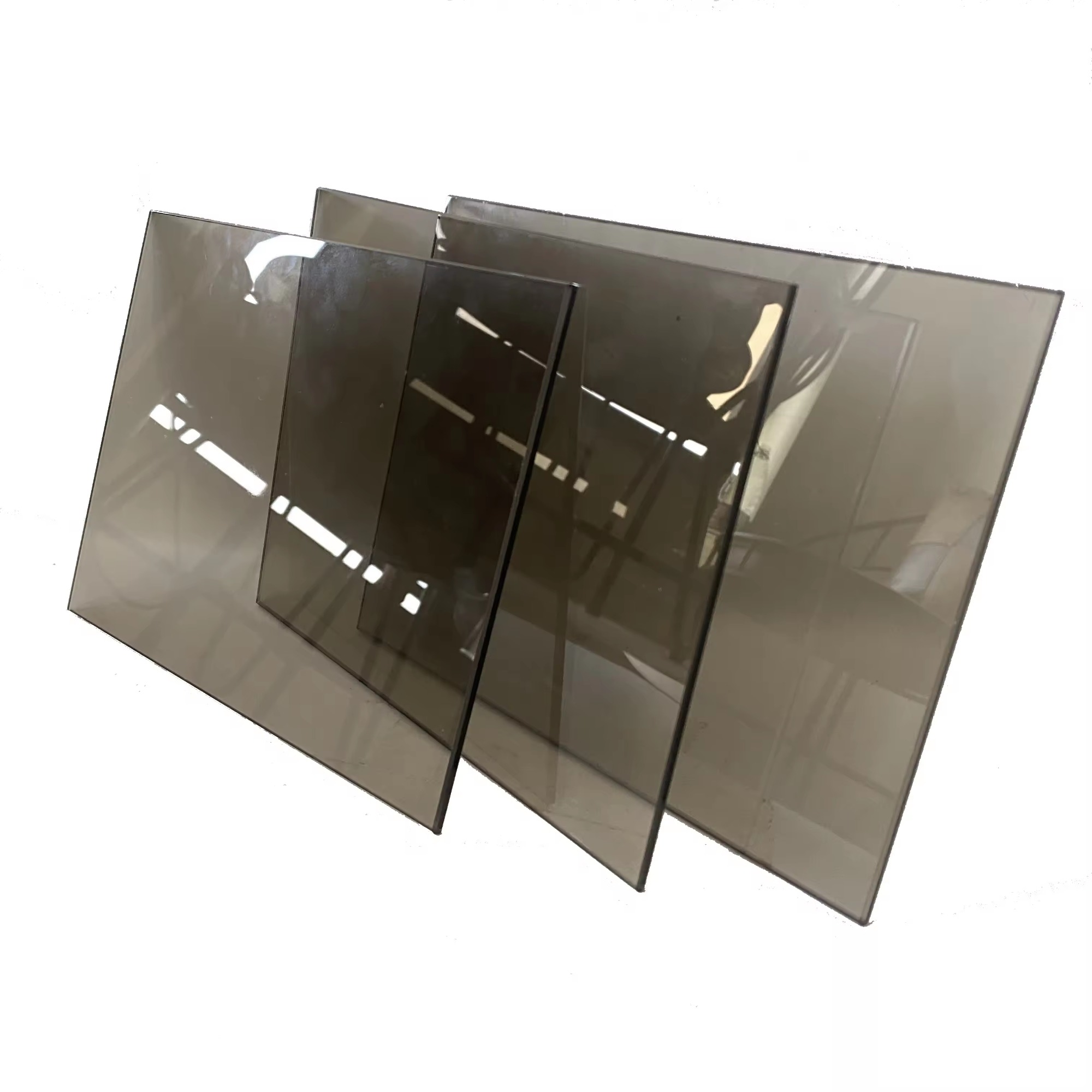 Wholesale Factory Price 10mm 12mm Dark Grey Tinted Glass Tempered Glass