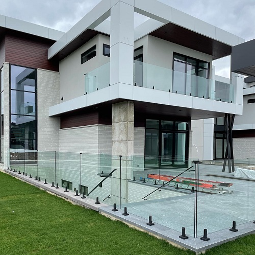 Frameless Glass Talon Systems Pool Fence Glass Spigot