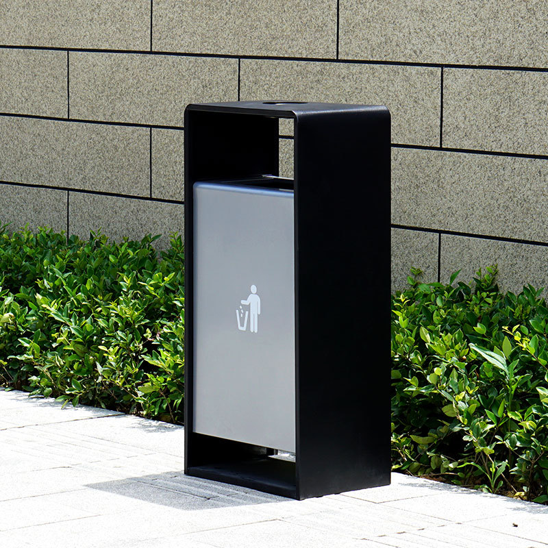 Commercial Metal Waste Bin,Metal Trash Bins