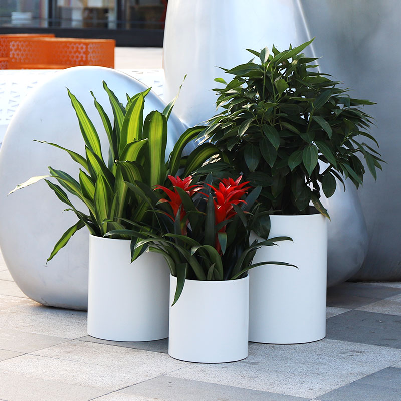 Stainless Steel Modern Outdoor Pots Planters,Planters&Pots