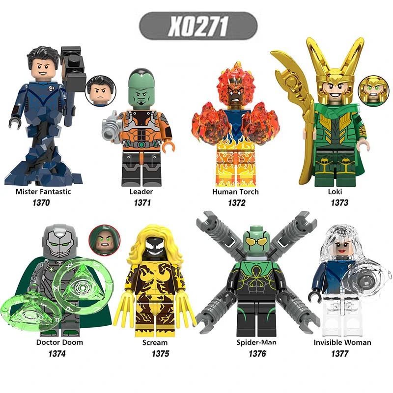 superhero mini figures