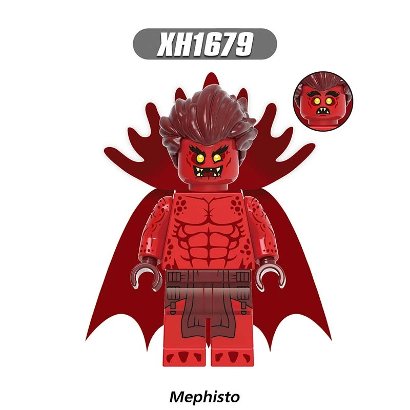 X0309 The Avengers Super Heroes Marvel Minifigures Building Blocks ...