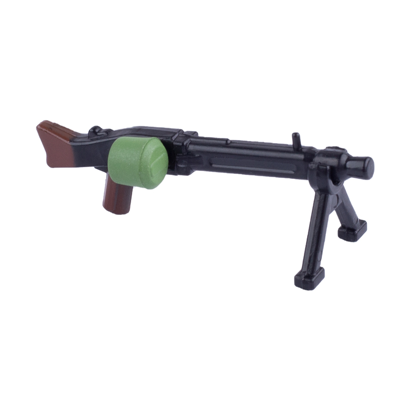 WW2 Military MG42 Mini Gun Arms Weapon Building Blocks Germany Soldiers ...