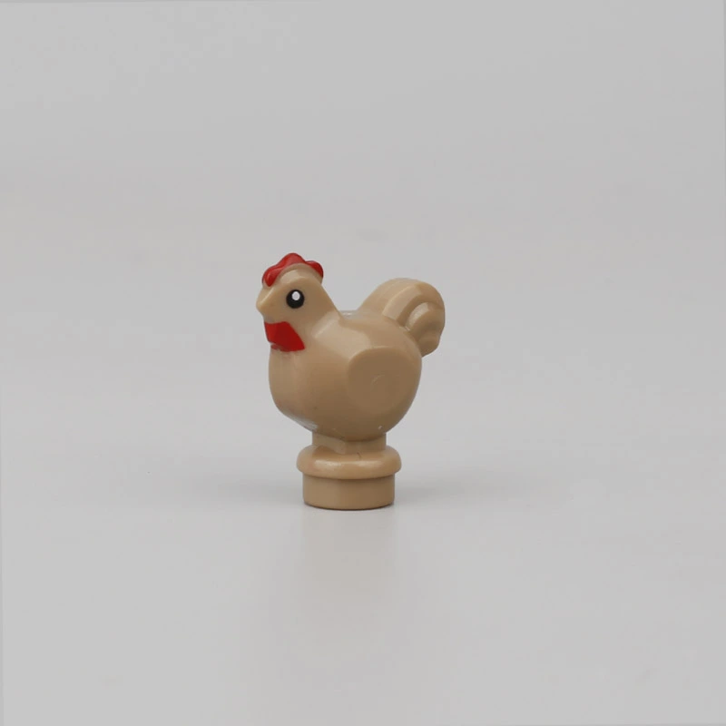 MOC City Animal Series Minifigures Chicken Building Blocks Bricks Toys