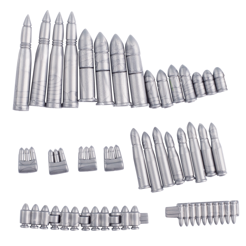 MOC WW2 Army Soldier Minifigures Cannonball Bullet Building Blocks ...