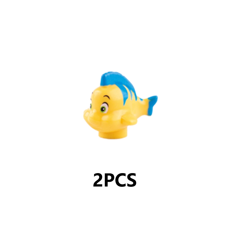 MOC Animal Minifigures Fish Building Blocks Bricks Toys Compatible 15679