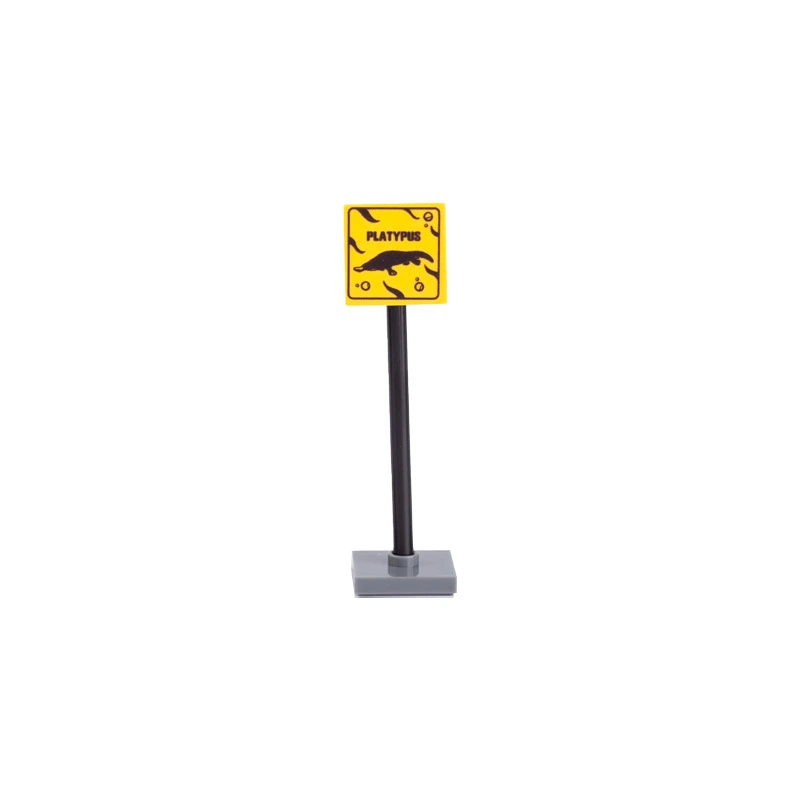 City Road Minifigures Traffic Signs Building Blocks Brick Model Toys