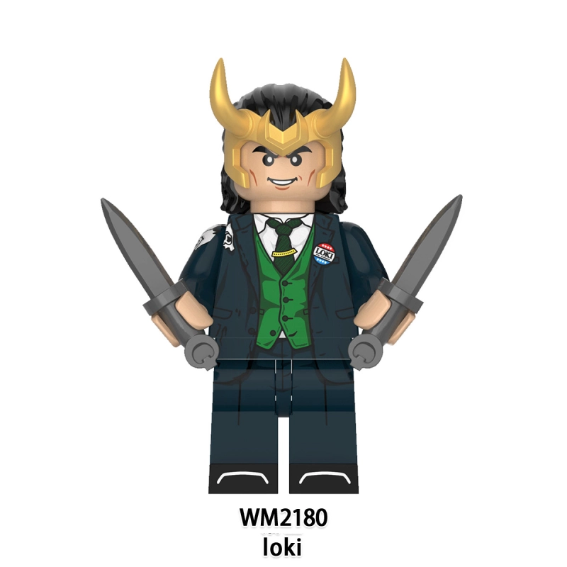 WM6118 Marvel Super Heroes Minifigures Loki Building Blocks Bricks Toys
