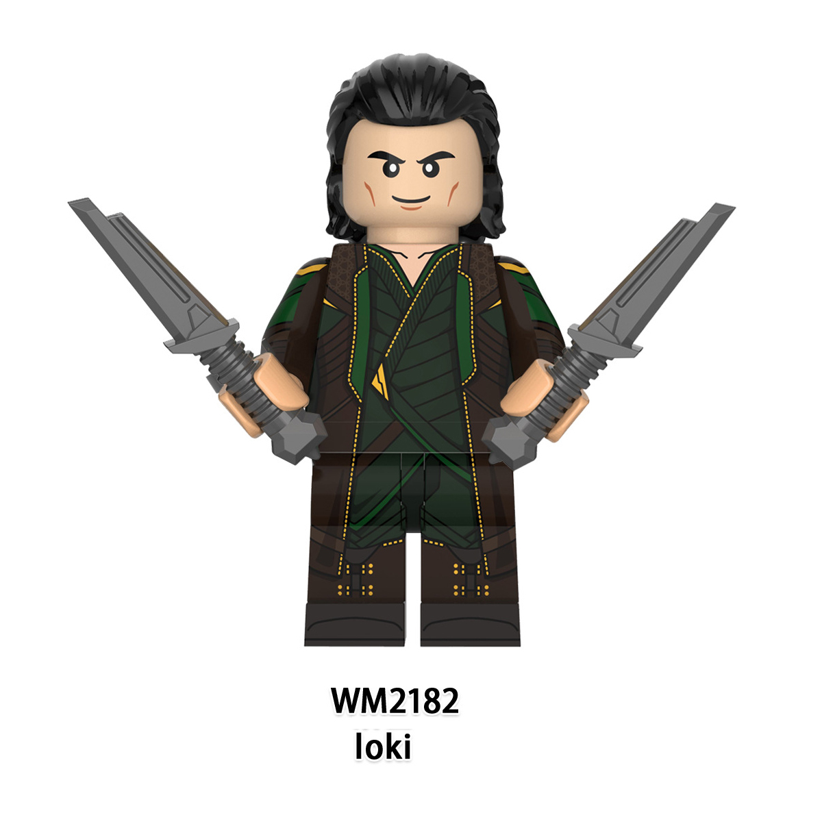 WM6118 Marvel Super Heroes Minifigures Loki Building Blocks Bricks Toys