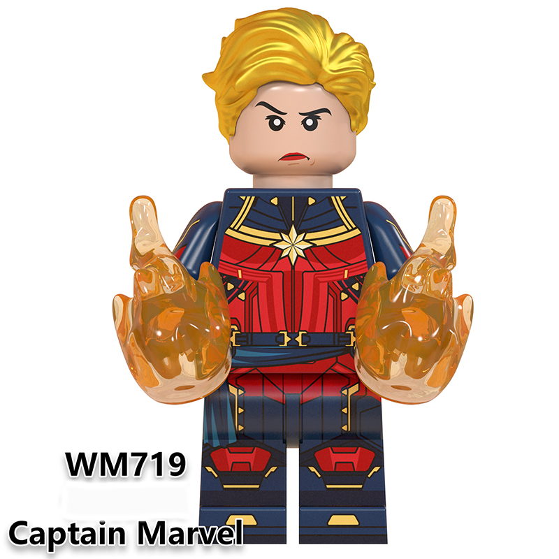 WM6063 Marvel Minifigures Thor Iron Man Building Blocks Bricks Toys