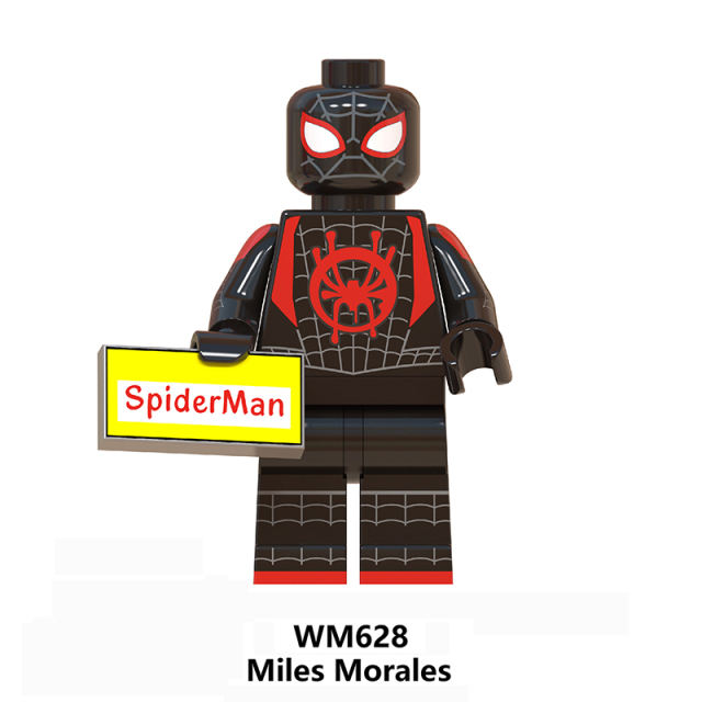 WM6052 Marvel Minifigures Spider-Man Building Blocks Bricks Toys