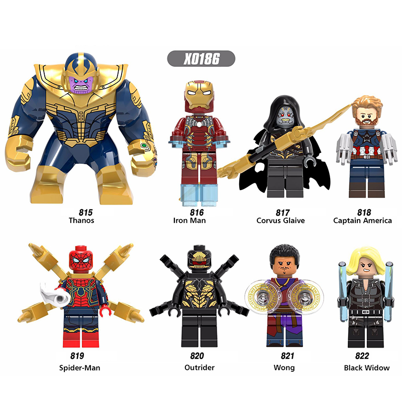 X0186 Marvel Minifigs Spider-Man Building Blocks Bricks Toys