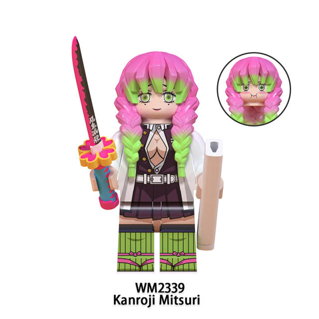 WM6137 Demon Slayer Minifigures Building Blocks Bricks Toys