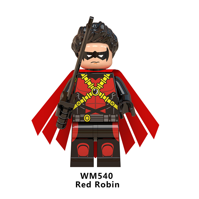 WM6038 Super Heroes Minifigures Batman Building Blocks Bricks Toys