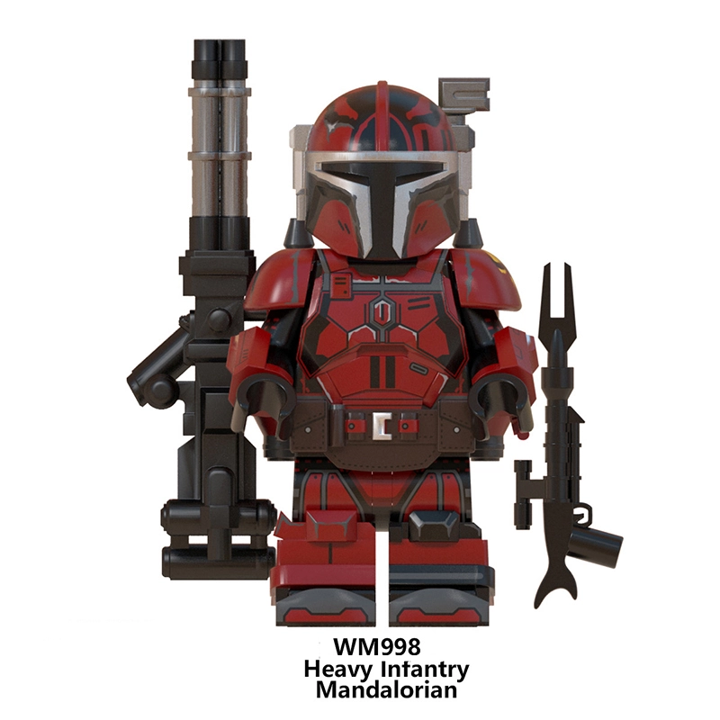 WM6094 Star Wars Minifigures Mandalorian Building Blocks Bricks Toys