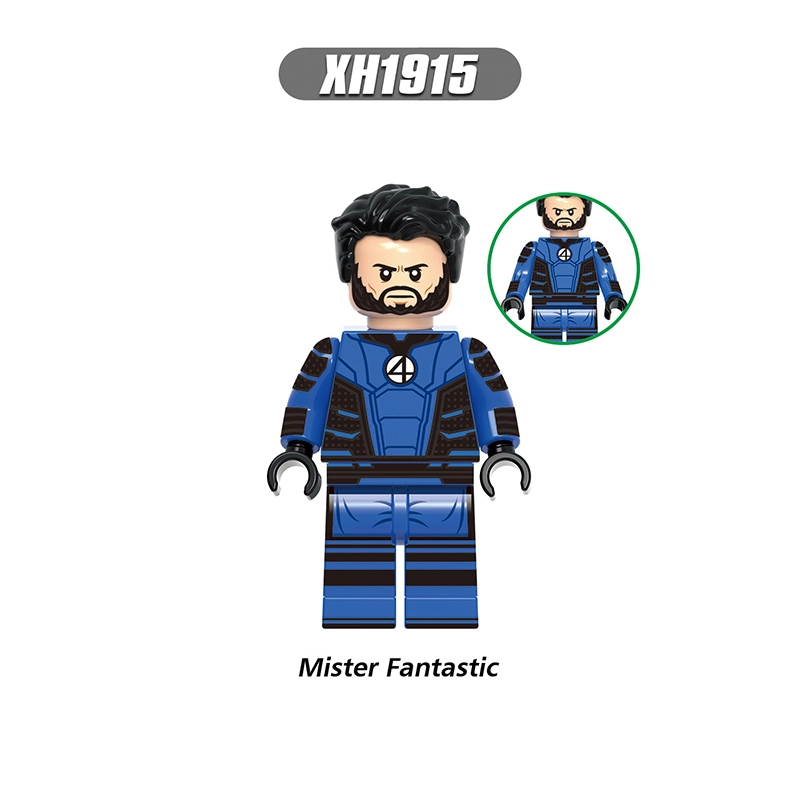 X0338 Marvel Super Heroes Minifigs Captain Marvel Building Blocks ...