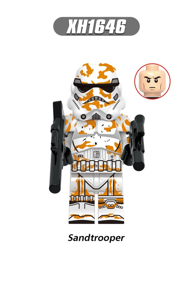 Brickpanda|Star wars minifigs with weapons