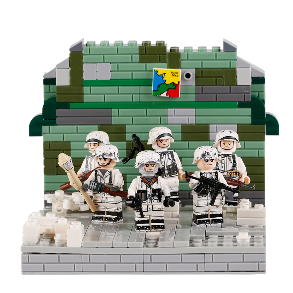 Medieval British Army Soldiers Minifigures Line Infantry Building ...