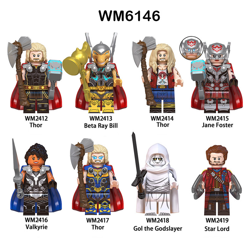 Brickpandatoys| Marvel Super hero Series Minifigs Building Block