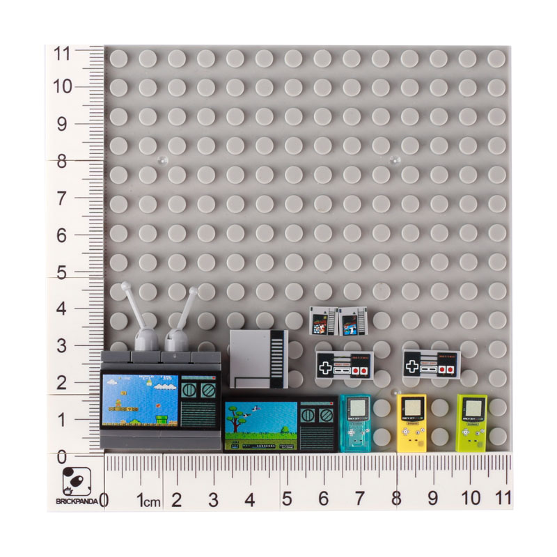 DIY City House Furnitures Building Blocks Television Bedroom Studio ...