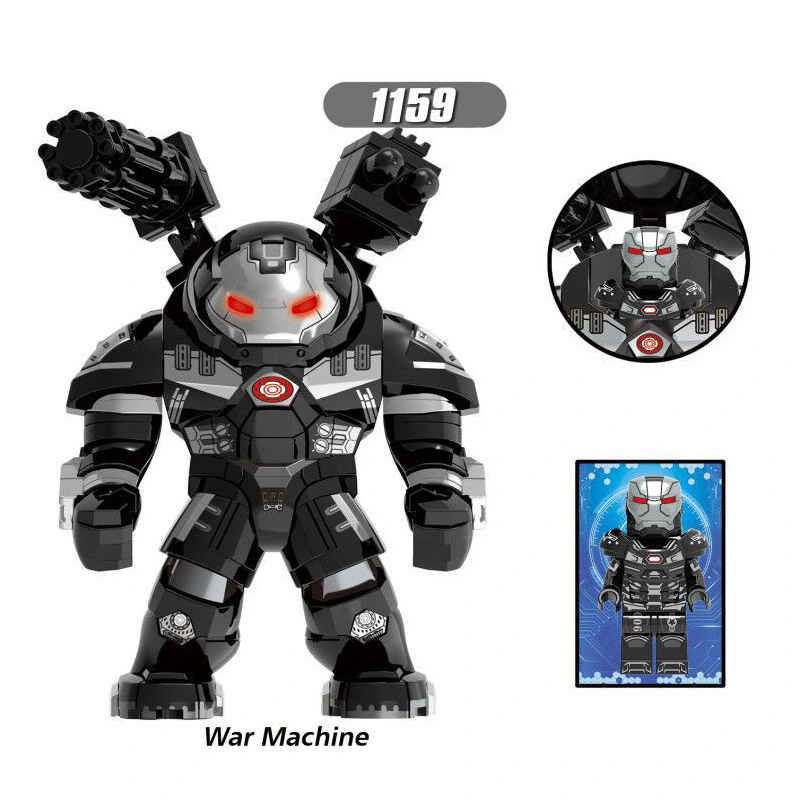 MK37 MK39 Marvel Super Heroes Series Minifigures Hulkbuster Building ...