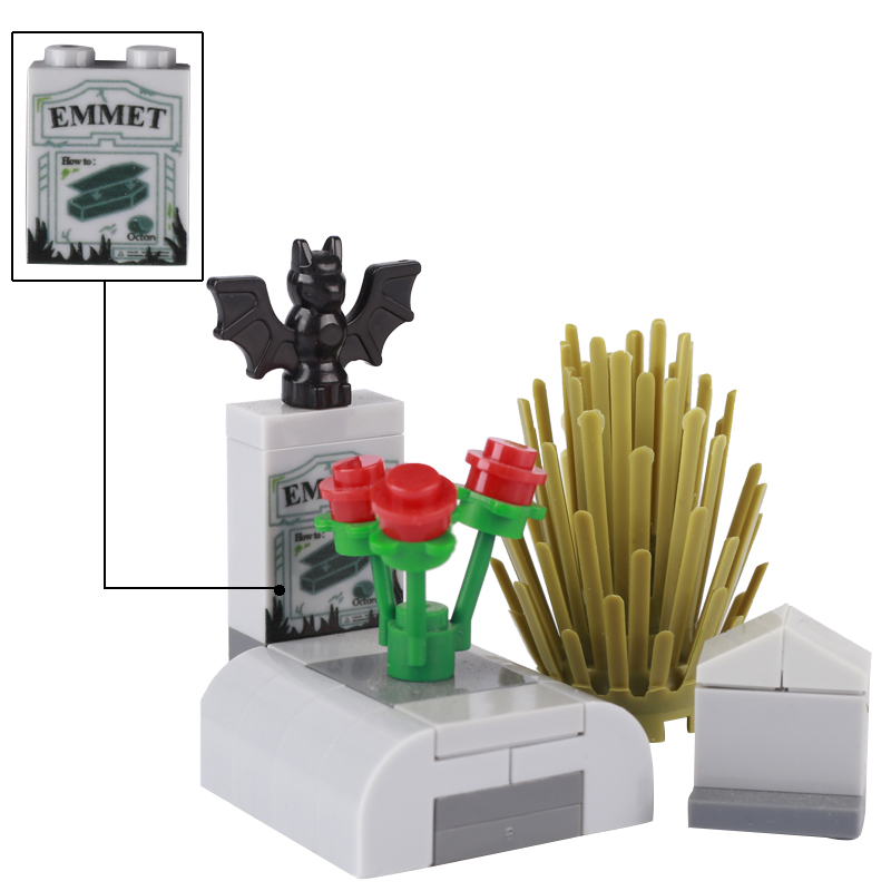 Halloween Ghost Vampire Pumpkin Minifigures Building Blocks Skull ...