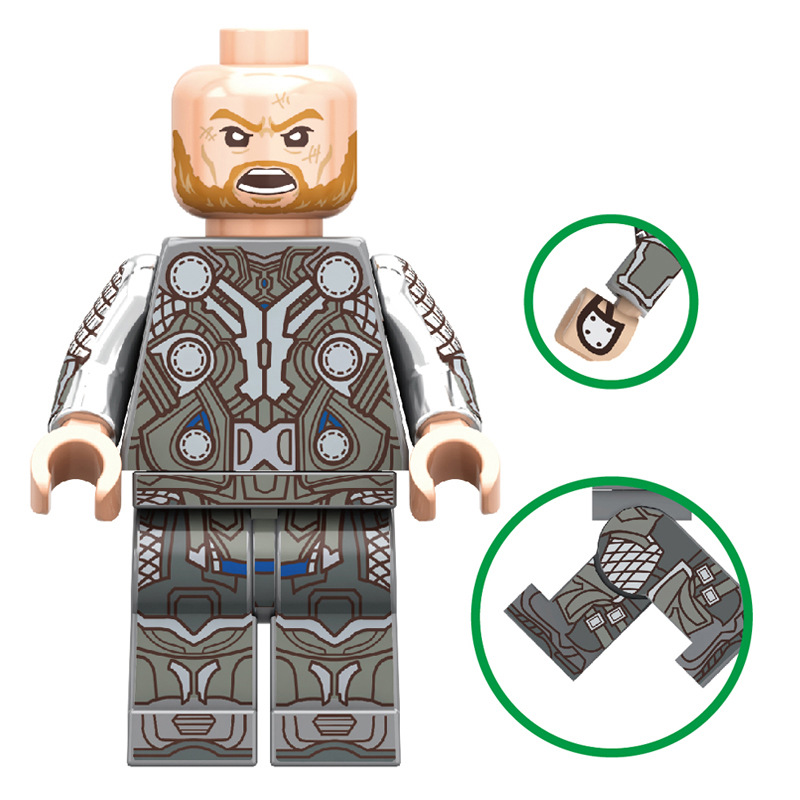 Brickpandatoys| Marvel Super Heroes Series Minifigs Building Blocks