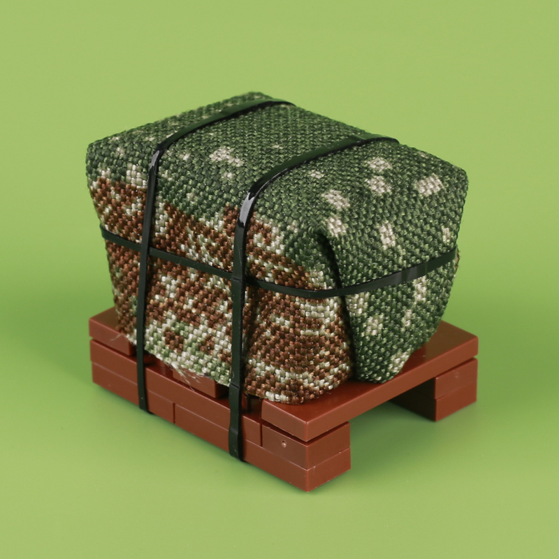 WW2 Military Airdrop Box Building Blocks Soldier Minifigs Germany ...