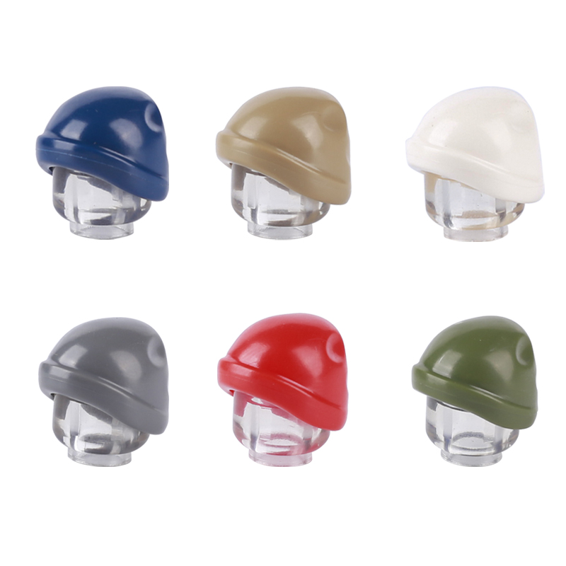 MOC City Hat Building Blocks Minifigures Accessories Woolen Ski Caps ...