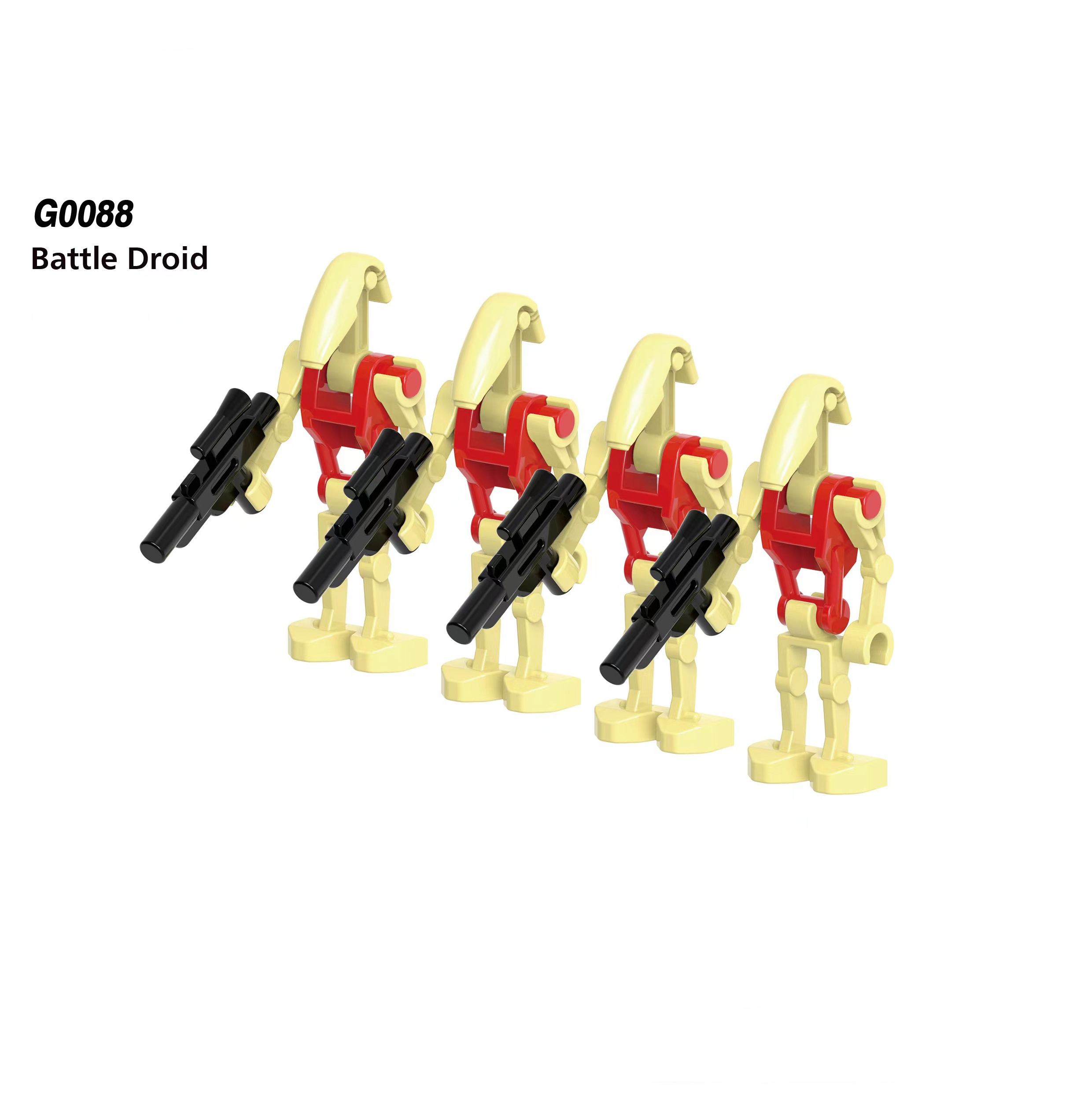 C009-014 Star Wars Minifigures Building Blocks Battle Droid Super ...