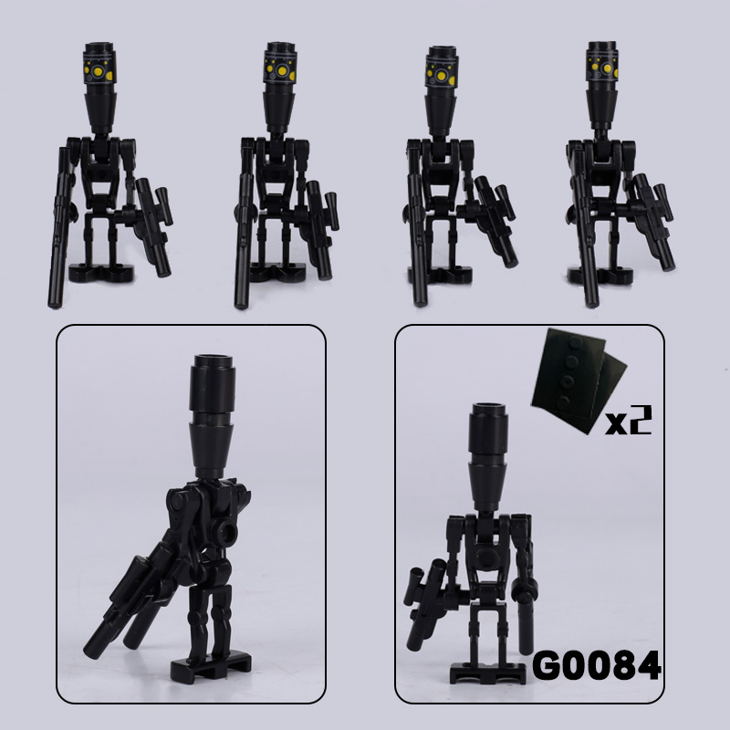 C009-014 Star Wars Minifigures Building Blocks Battle Droid Super ...