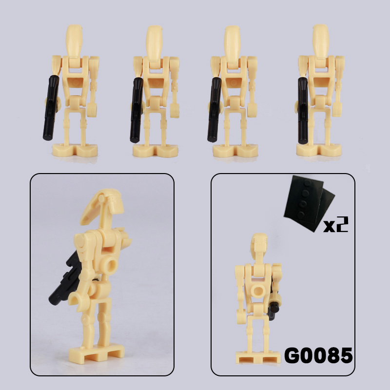 C009-014 Star Wars Minifigures Building Blocks Battle Droid Super ...