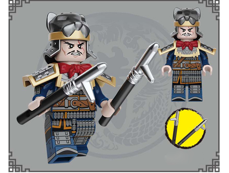 Decool Chinese Ancient History Army Minifigs Armour Accessory Bricks