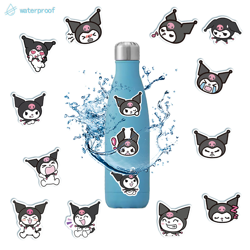 Adorable Japanese Kuromi Kawaii Character Decorative Scrapbooking Stickers