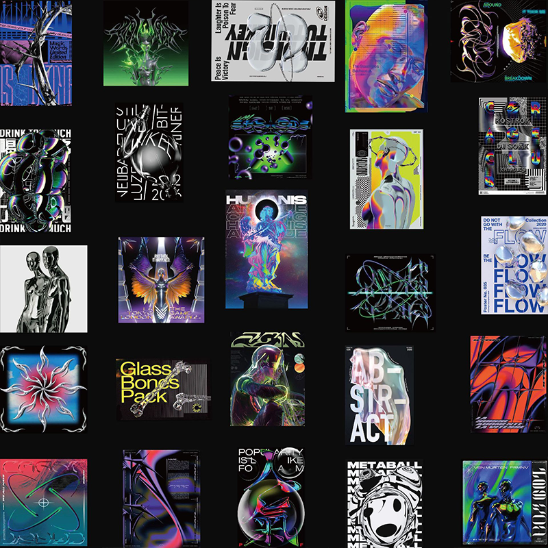 Psychedelic Acid Graphic Art Graffiti Stickers Decorative Cool Kids ...