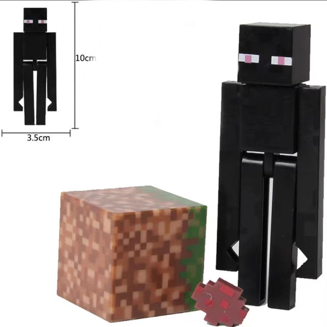 Minecraft Minifigs Building Blocks Compatible with LEGO NPC Toys Boy
