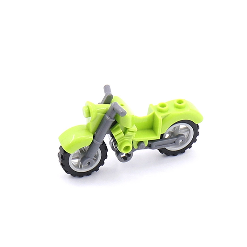 City Military Motorcycle Brick Transportation Facility Police SWAT Toy