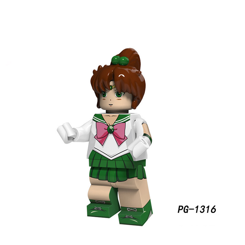 Japanese Anime Series Sailor Moon Minifigs Bricks Chiba Mamoru Compatibal