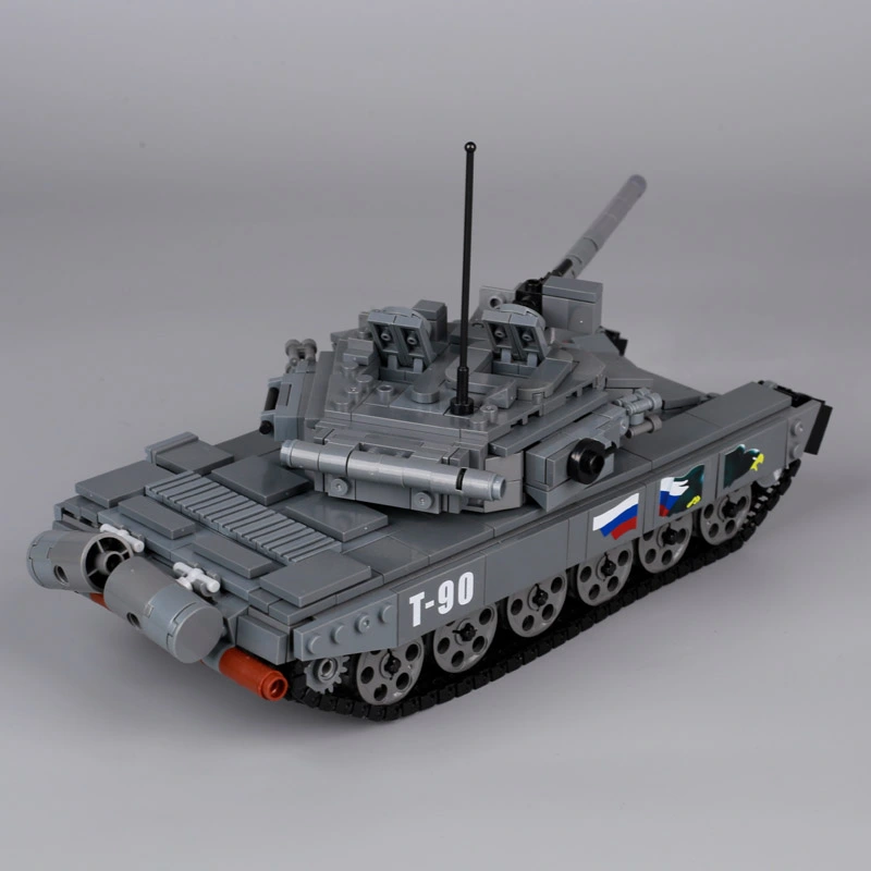 Russian T90 Main Battle Tank Bricks Minifigs Weapon Accessories