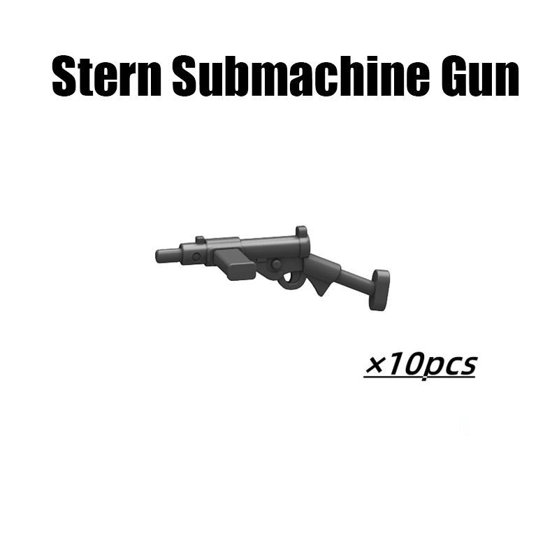 WW2 Military Weapon Gun Parts Minifigs Compatible M1 MK2 Toys Gifts