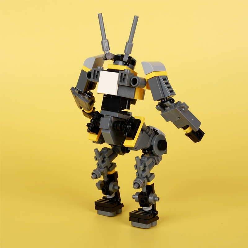 Bunny Mech Robot Bricks Rabbit Themed Kit Customized Accessories Boys