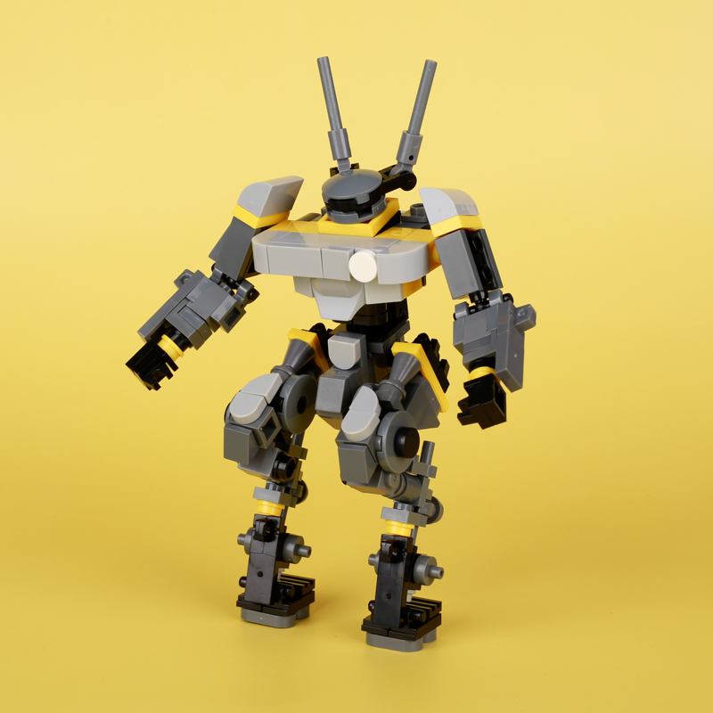 Bunny Mech Robot Bricks Rabbit Themed Kit Customized Accessories Boys
