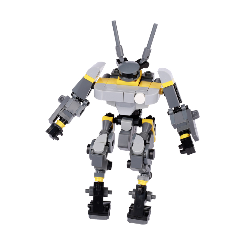 Bunny Mech Robot Bricks Rabbit Themed Kit Customized Accessories Boys