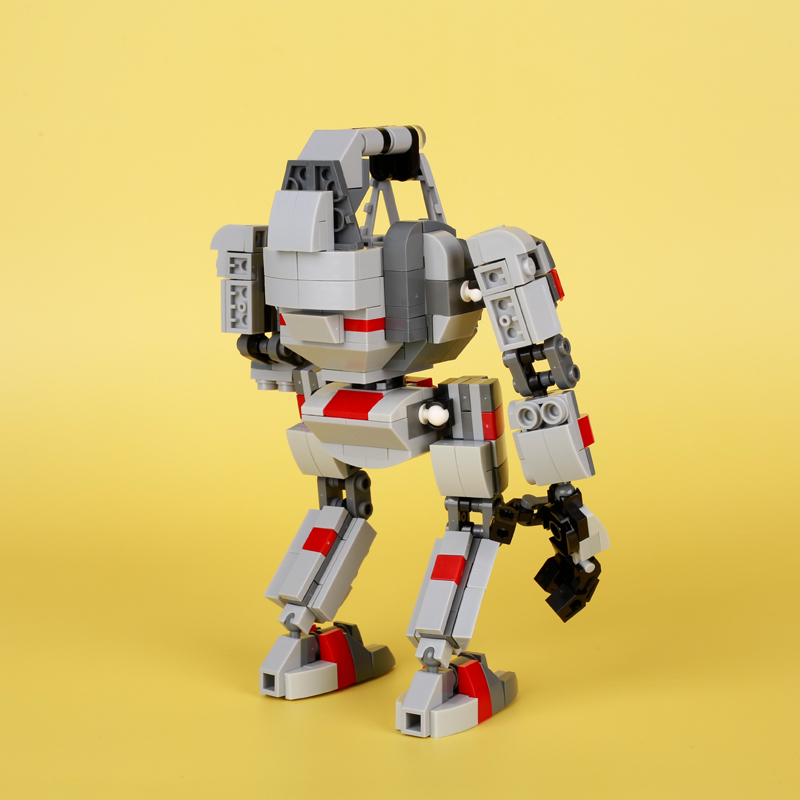 Manned Mecha Robot Bricks Minifigs Accessories Compatible Toy Children